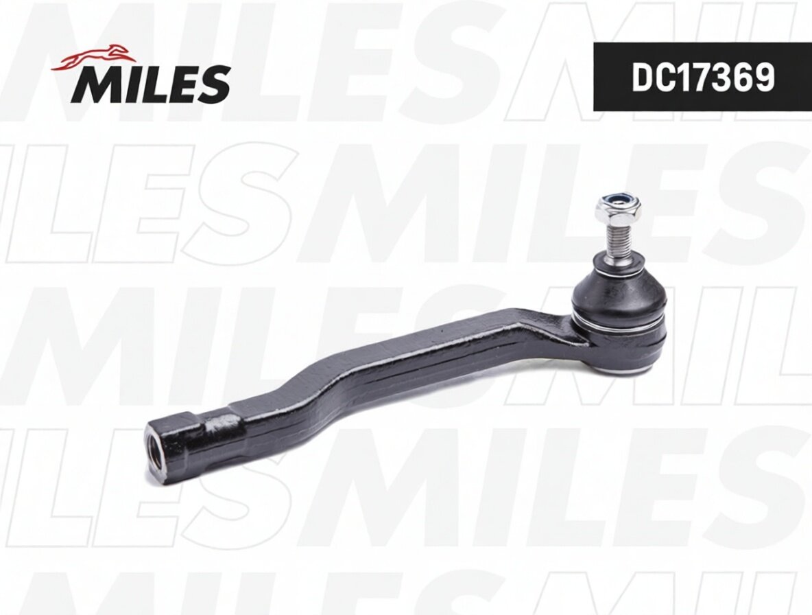 Наконечник рулевой тяги правый NISSAN MICRA 02-04 (LEMFORDER 3344801) DC17369 Miles арт. DC17369