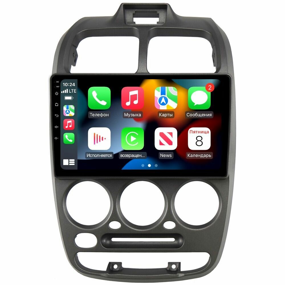 Магнитола CRS-300 Хендай Акцент Hyundai Accent 1999-2012 с Android 13 - 4+64Gb память - Carplay - DSP - Кулер