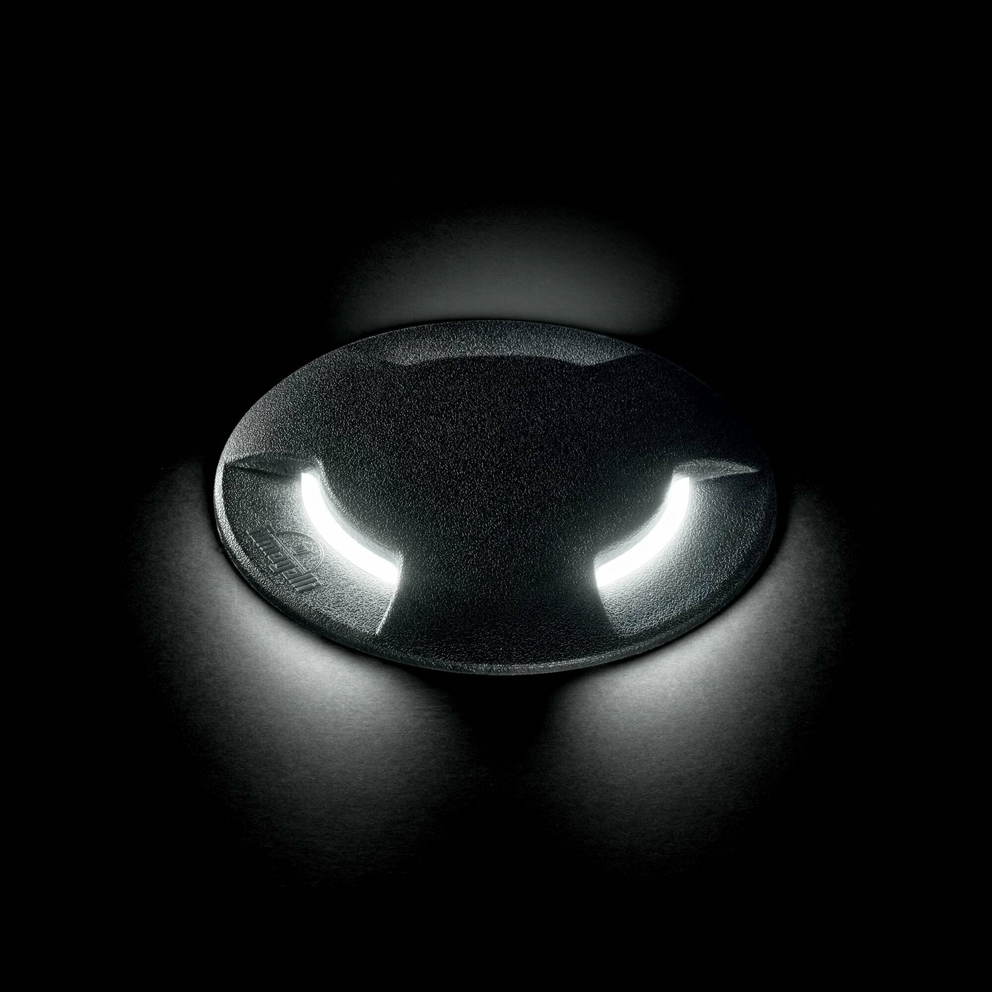 Светильник уличный встраиваемый ideal lux Landing PT Big макс.1х10Вт IP67 GX53 230В Черный Смола 120362.