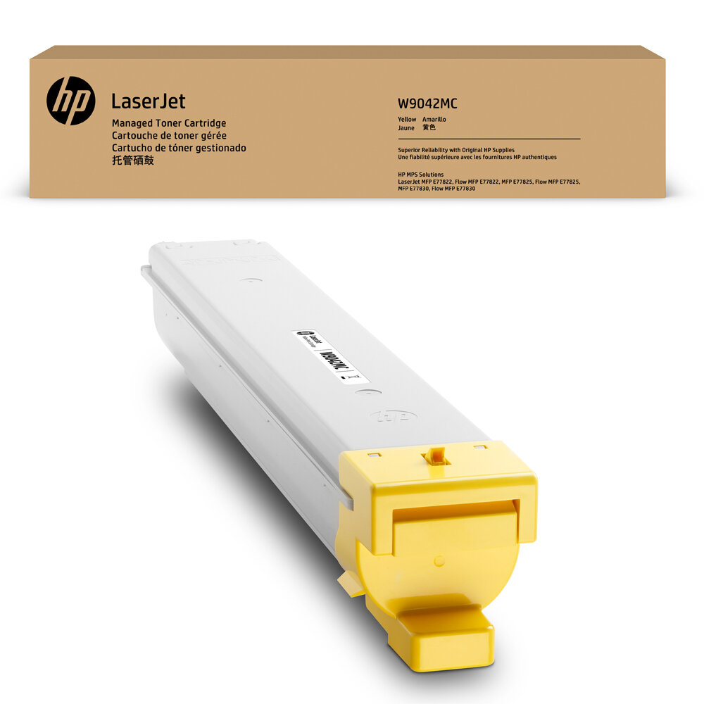 Картридж HP W9042MC, желтый