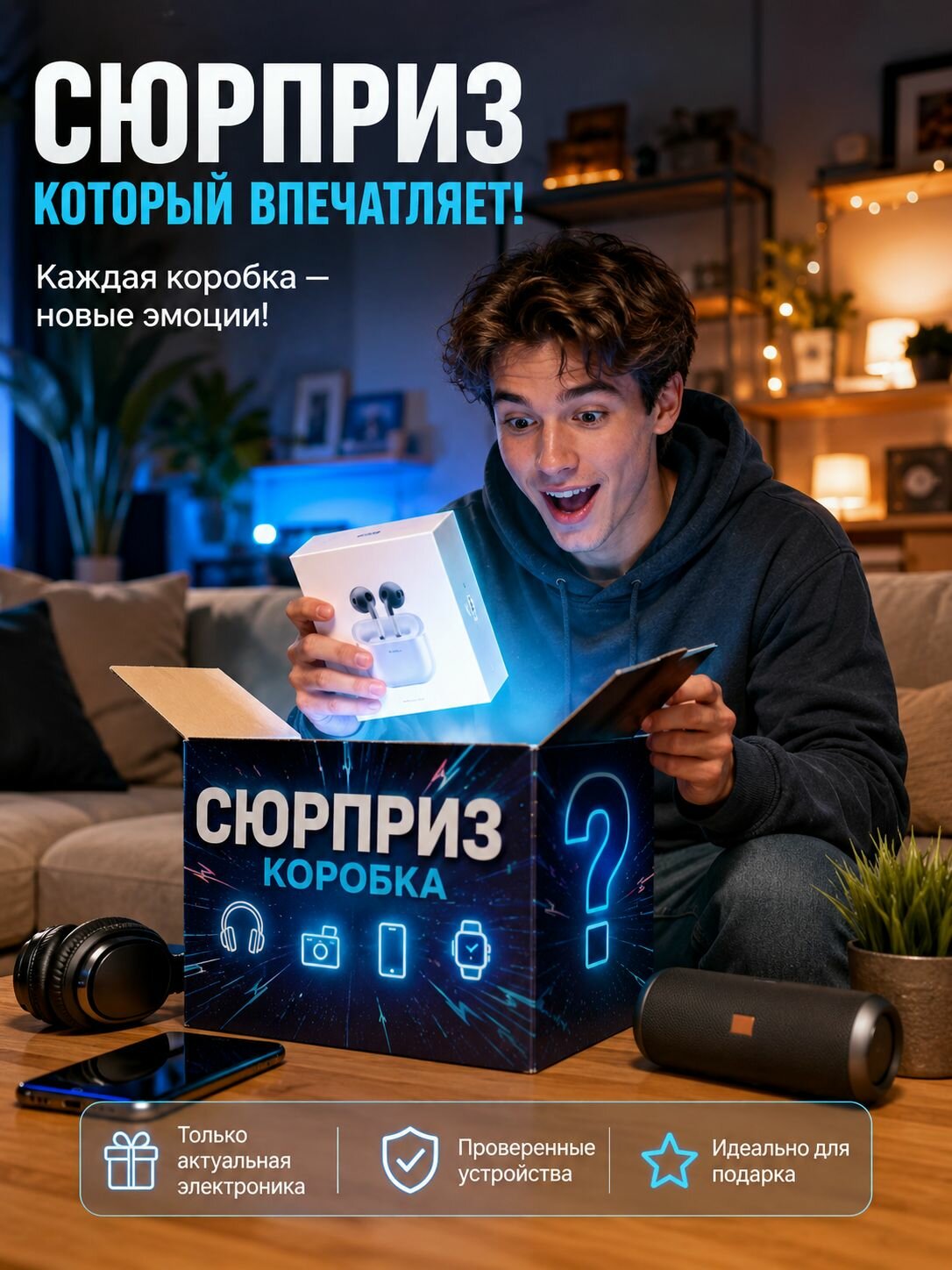 Сувенирная подарочная коробка забавный подарок