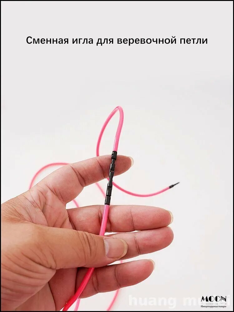 Эксклюзивный комплект укороченных круговых спиц из пластика на 10 пар с 6 тросиками в чехле