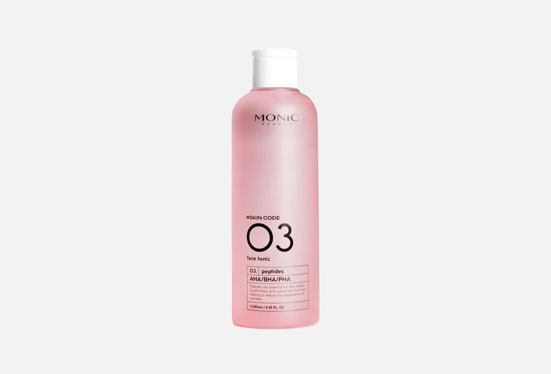 Monic Beauty Peptides & AHA/BHA/PHa Тоник для лица 250мл