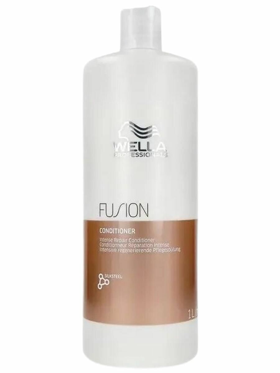 Wella Professionals Интенсивно восстанавливающий кондиционер для поврежденных волос Fusion Conditioner, 1000 мл