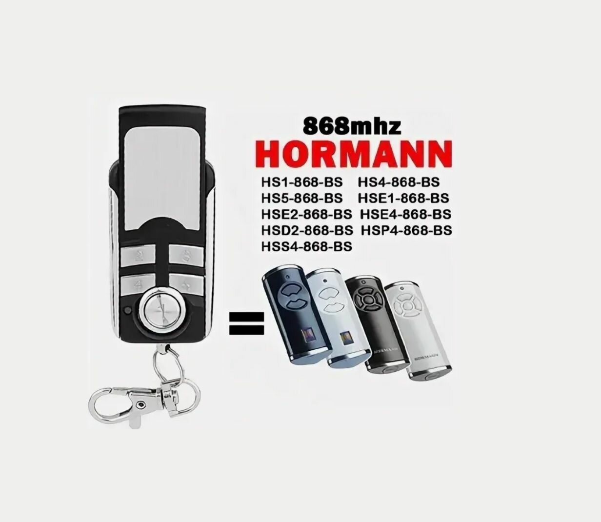 Пульт для ворот и шлагбаумов HORMANN 868 BiSecure