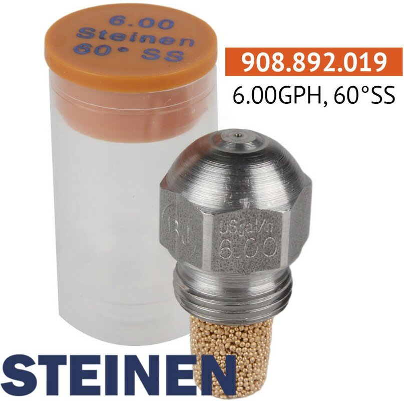 Форсунка Steinen для горелок OD 6.00GPH,60SS