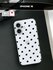 Силиконовый чехол на Apple iPhone 16 / Айфон 16 с принтом Узор в горошек