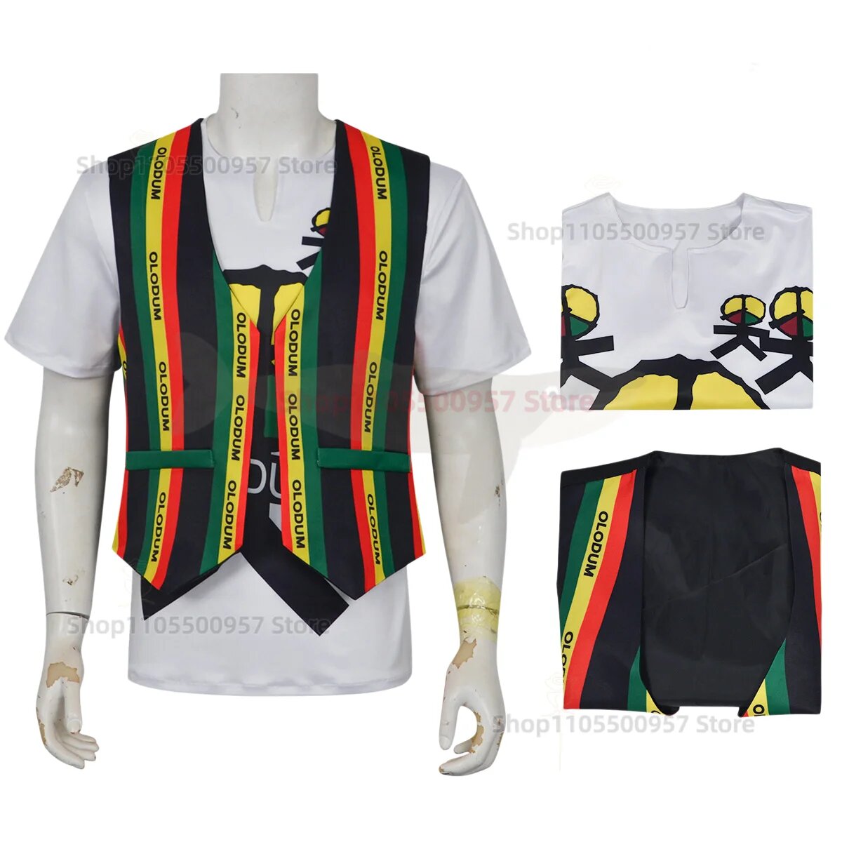 Костюм Майкла Джексона OLODUM Brazilian Peace Movement
