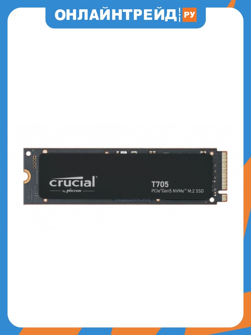 SSD диск M.2 2280 Crucial T705 PCIe 5.0 x4 1TB (CT1000T705SSD3)