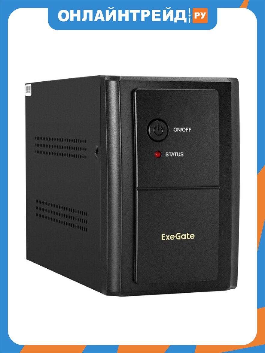 Источники бесперебойного питания Exegate SpecialPro UNB-2000. LED. AVR.2SH.2C13 2000VA/1200W