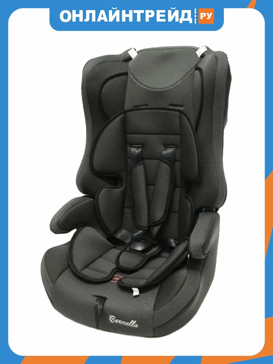 Автокресло Carmella 513 RF группа 1+2+3 9-36кг grey-black dot