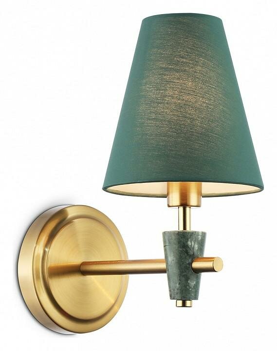 Бра Ambrella Light LH LH75055 цвет плафона подвески Зеленый, цвет арматуры Латунь