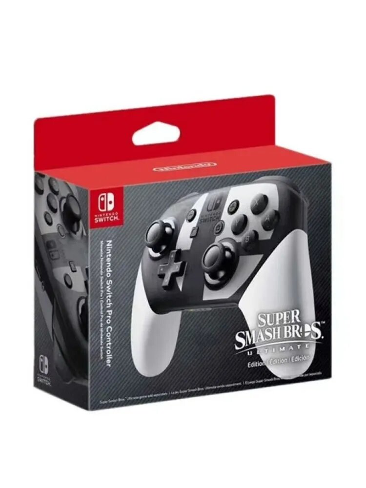 Геймпад Nintendo Switch Pro Super Smash Bros Ultimate, беспроводной, оригинал
