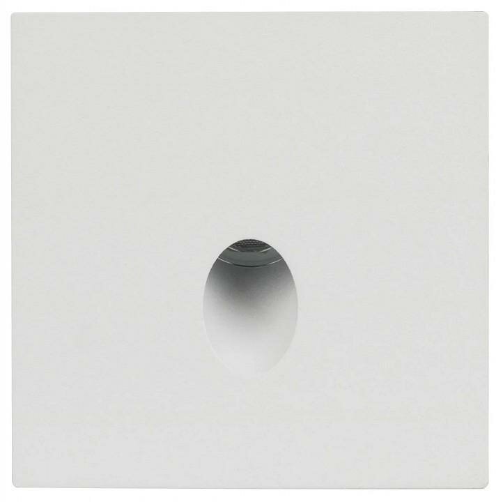 Встраиваемый светильник Arlight LT-GAP-S70x70-3W Warm3000 (WH, 30 deg) 025738 цвет Белый