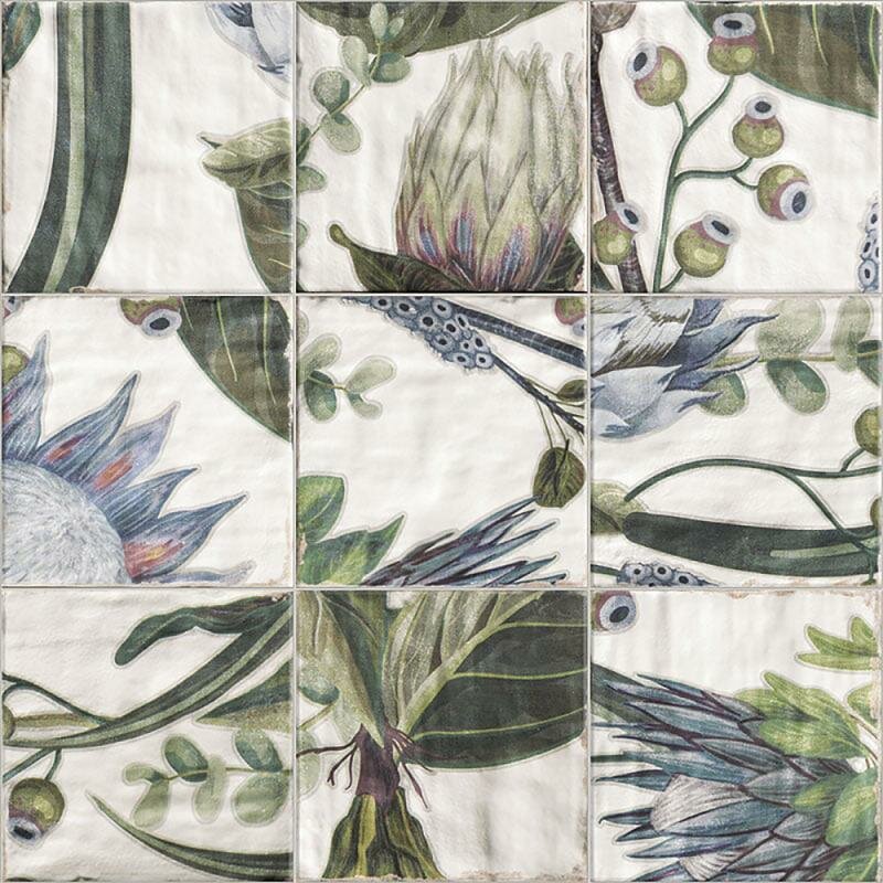 Керамическая плитка Mainzu Rev. Decor Protea 918576 20x20 см
