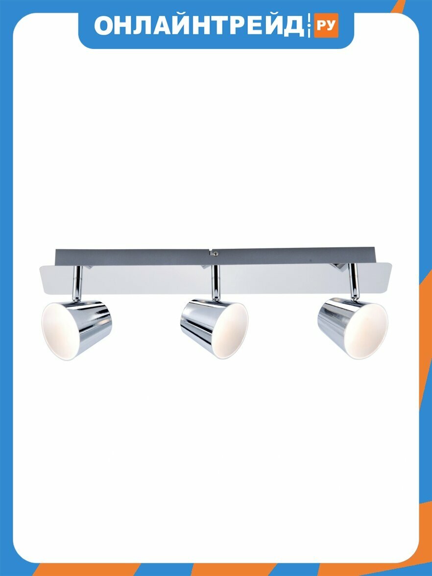 Спот J-light OKIN LEDX3X6W CHROME 1224/3A
