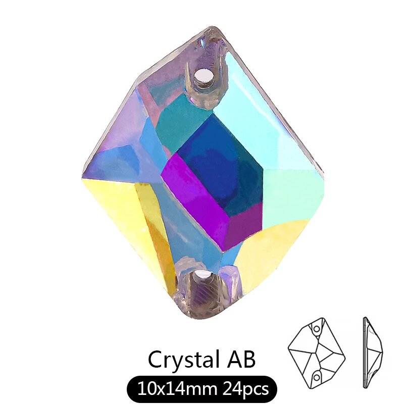 Стразы BOBOHOO Crystal AB для пришивания
