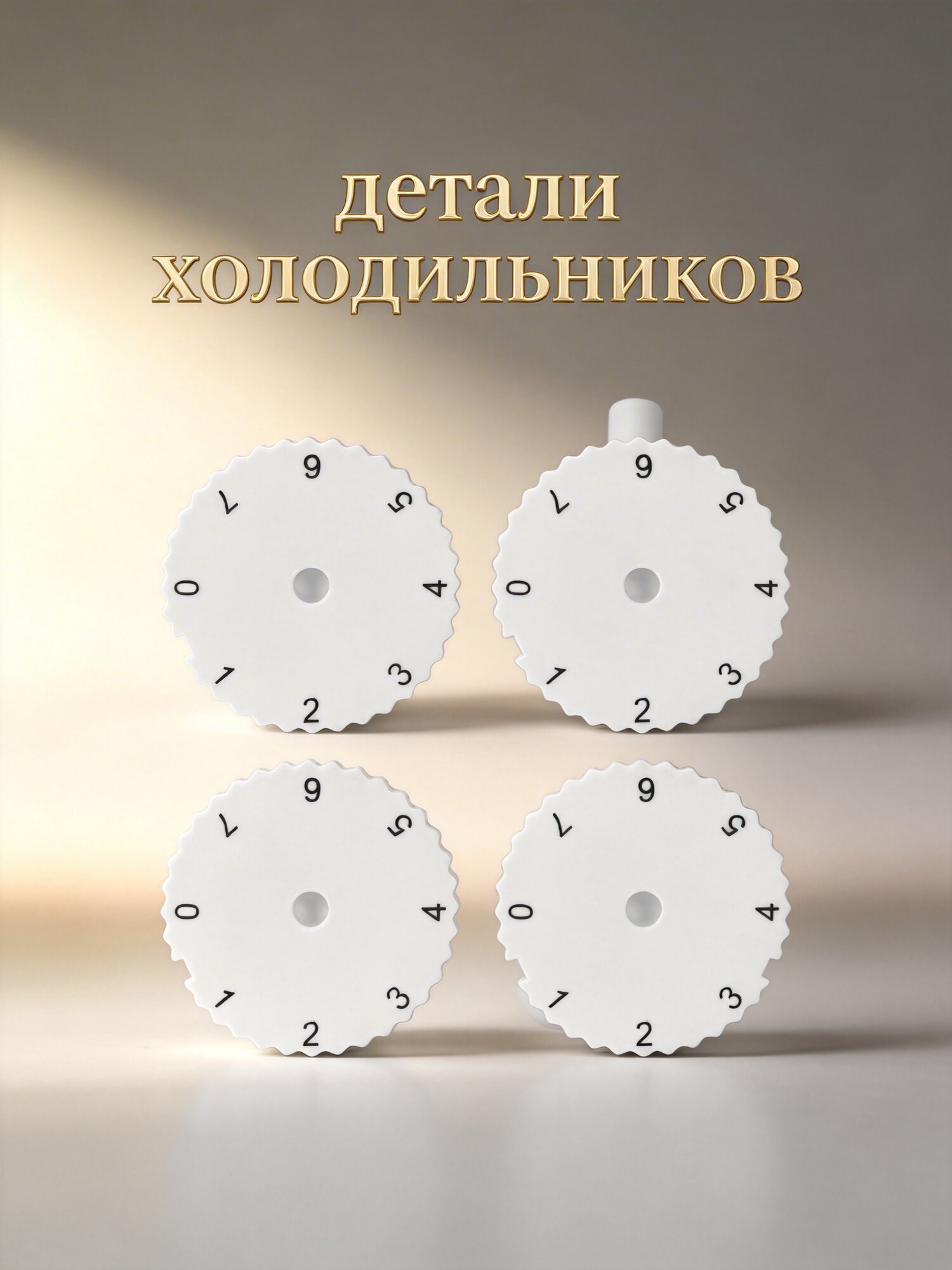 Белый термостатический регулятор температуры для холодильника из abs пластика, 4 шт