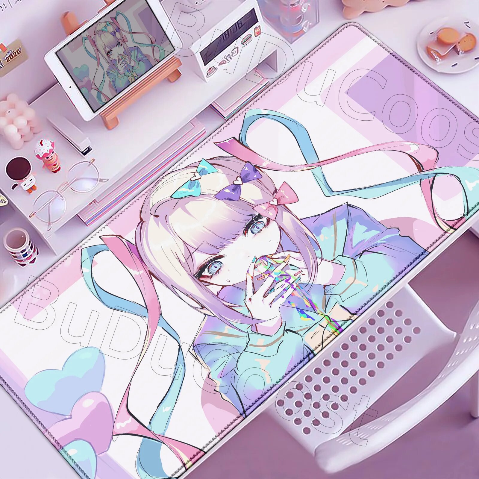 Коврик для мыши BuDuCoost NEEDY GIRL OVERDOSE, 600x300x2mm, N1