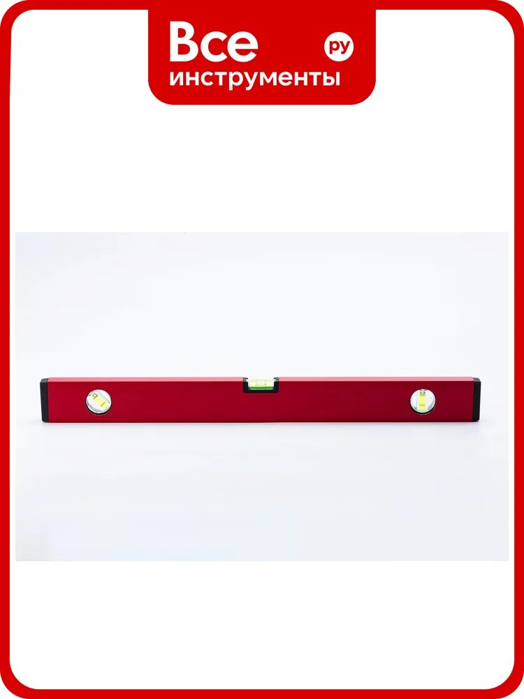 Уровень окрашенный ALUKOMTOOLS 120 см " PREMIUM" с 3 акриловыми индикаторами 2217211120R для измерения отклонения