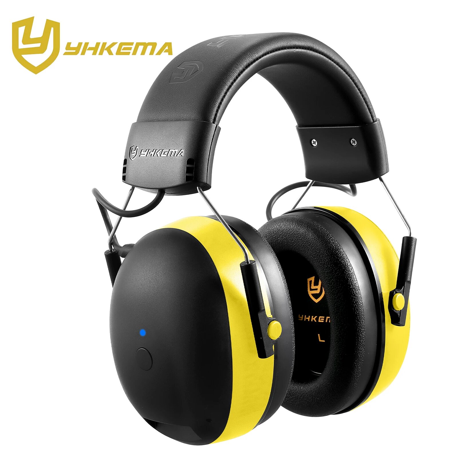 Наушники-защитные YHKEMA EB20 Bluetooth, желтые