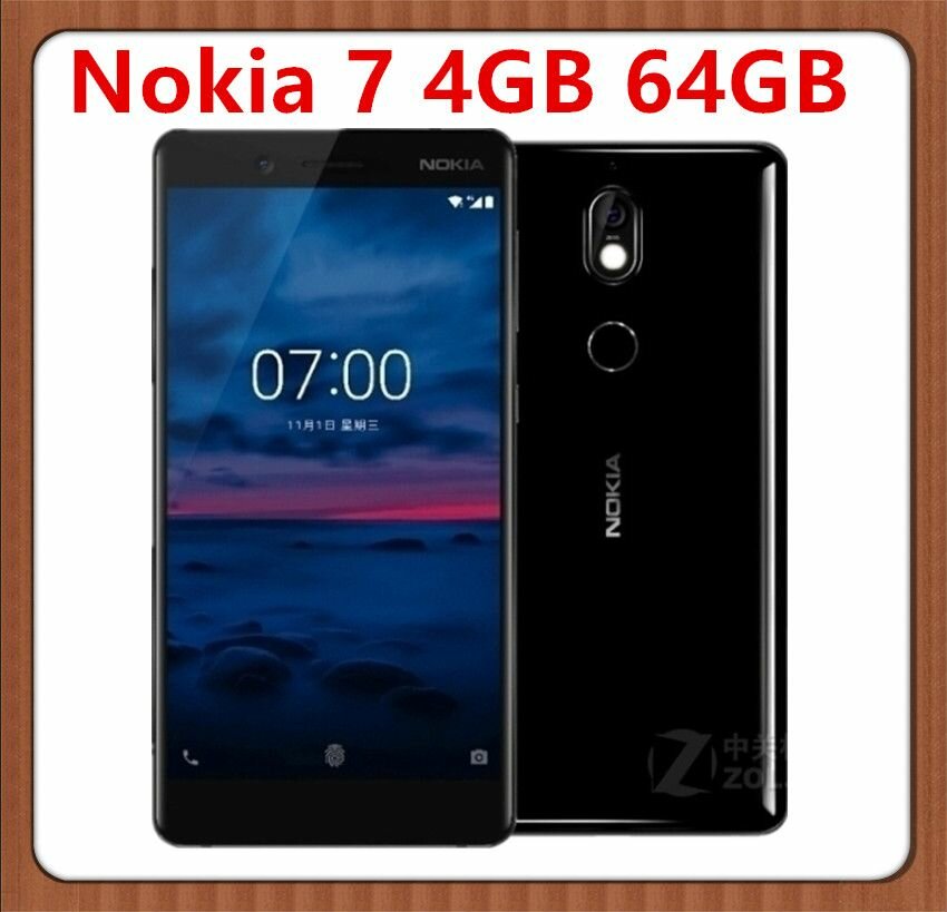 Nokia Смартфон Global 4/64 ГБ, Nano-SIM, черный