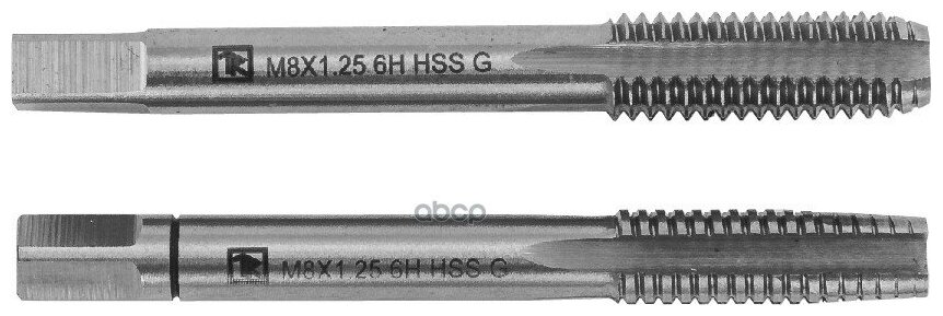 Метчик М10 X 1.0, 2 Шт. T-Combo Двуx Проxодныx Ручныx Универсальныx THORVIK арт. MT101S2