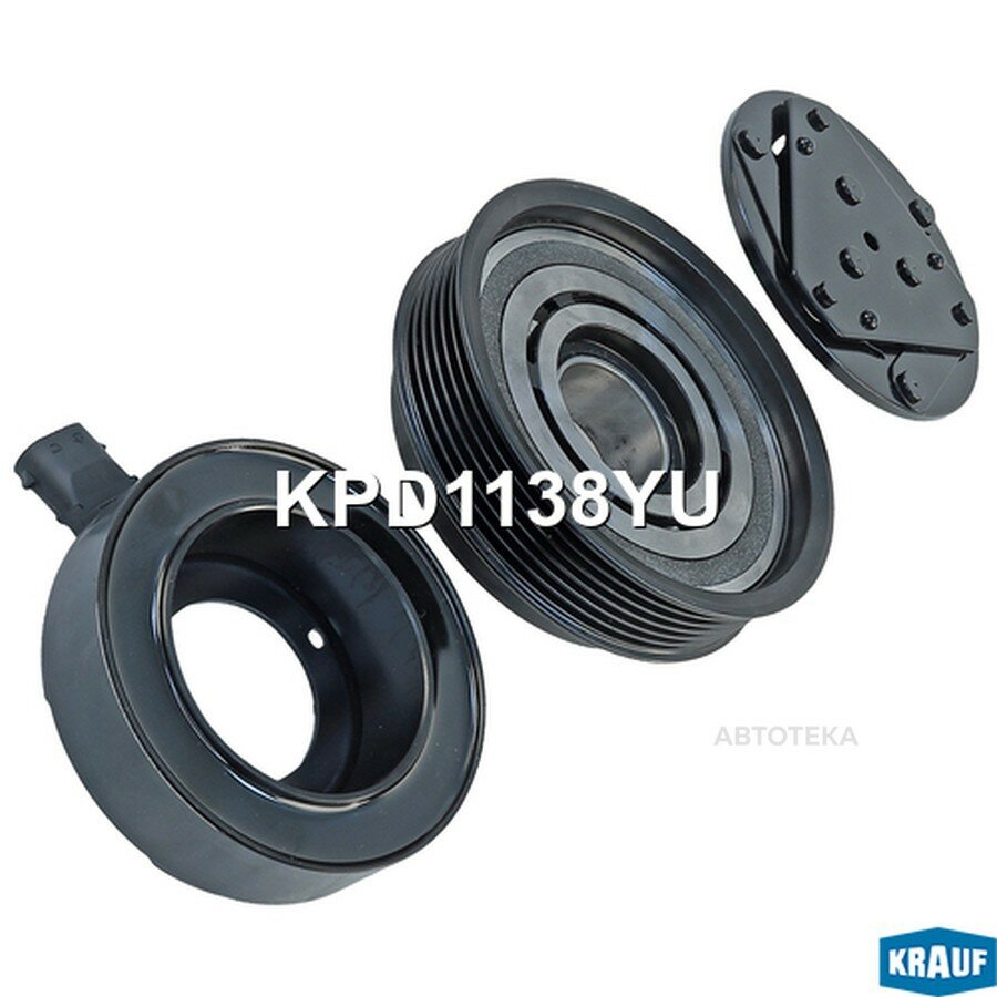 Шкив компрессора кондиционера в сборе OPEL ANTARA 06- KRAUF KPD1138YU