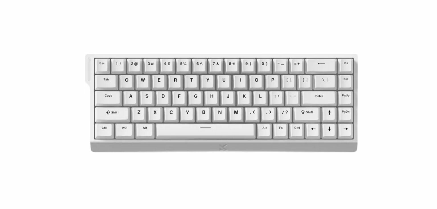 Клавиатура McHose Ace 68 Ice Blue Magnetic Switch белый (MC-Ace68-15)