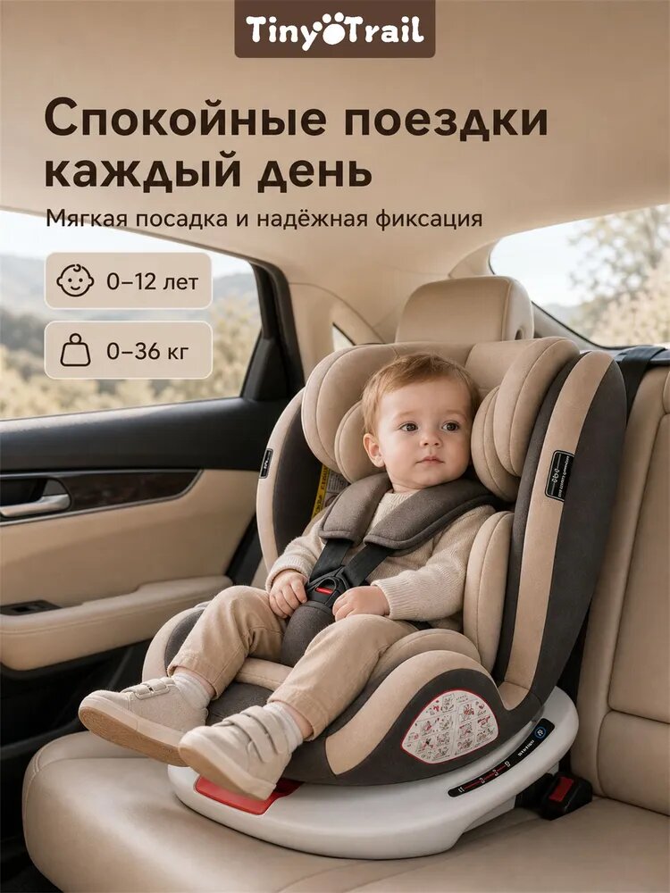 TinyTrail Автокресло (до 36 кг) — фото 1
