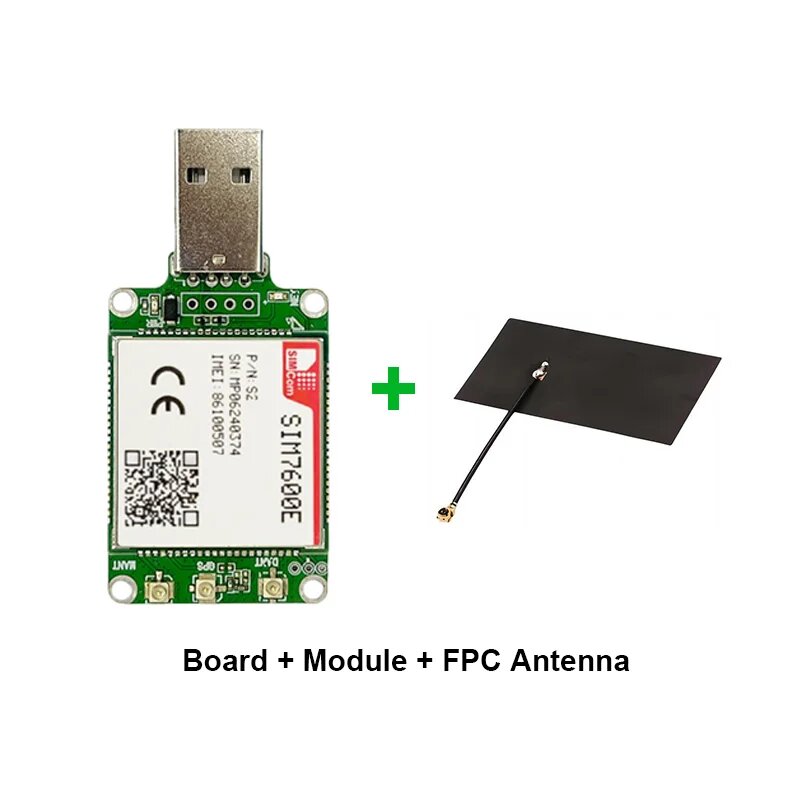 SIM7600 USB-модуль 4G LTE, SIM7600E Suit 1