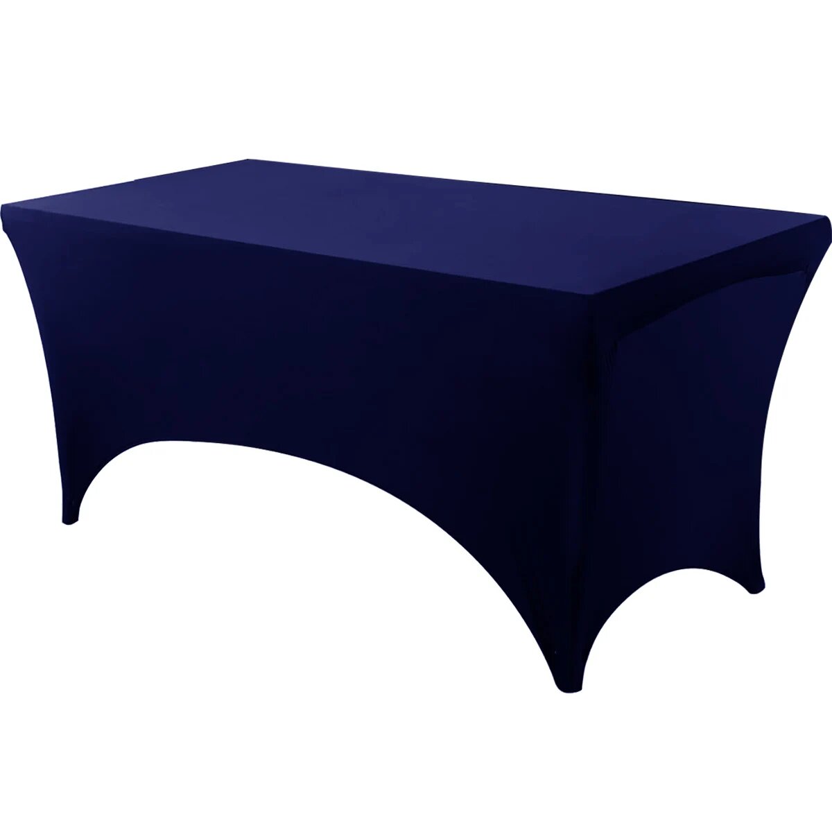 Полиэстерская скатерть для стола 5Ft(152x76x76cm), Синий, Navy