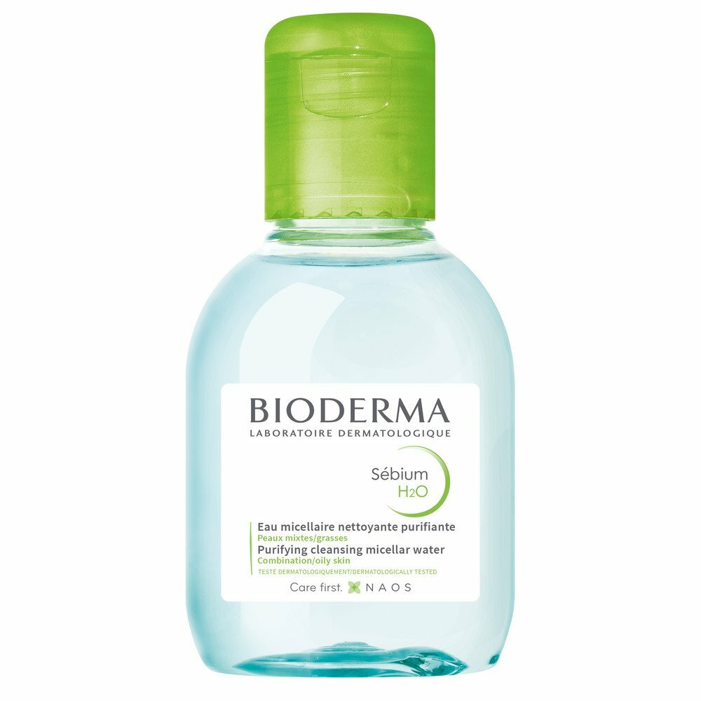 Bioderma Sebium Мицеллярная вода очищающая для жирной и проблемной кожи лица 100мл