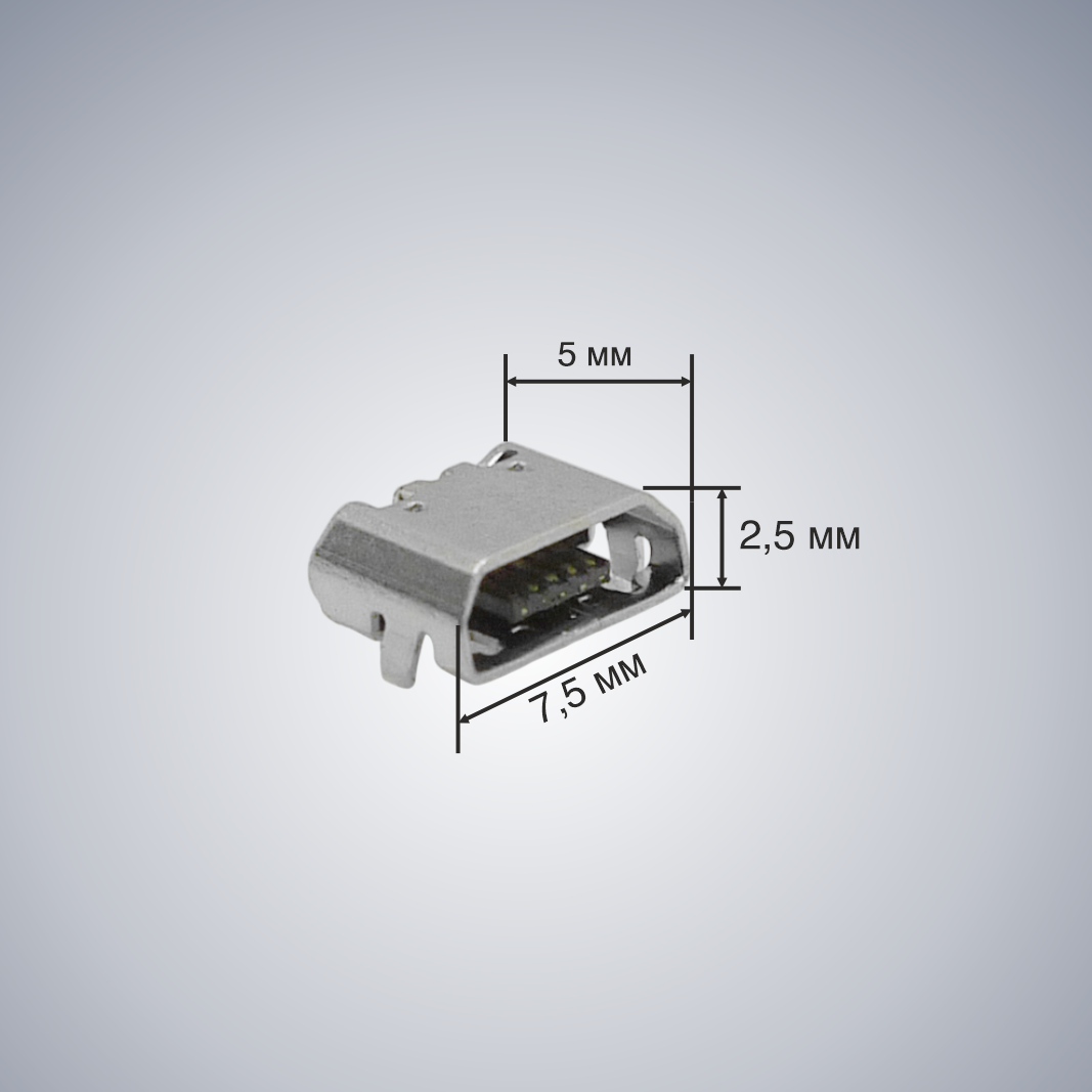 Разъем Micro USB №102 — фото 1