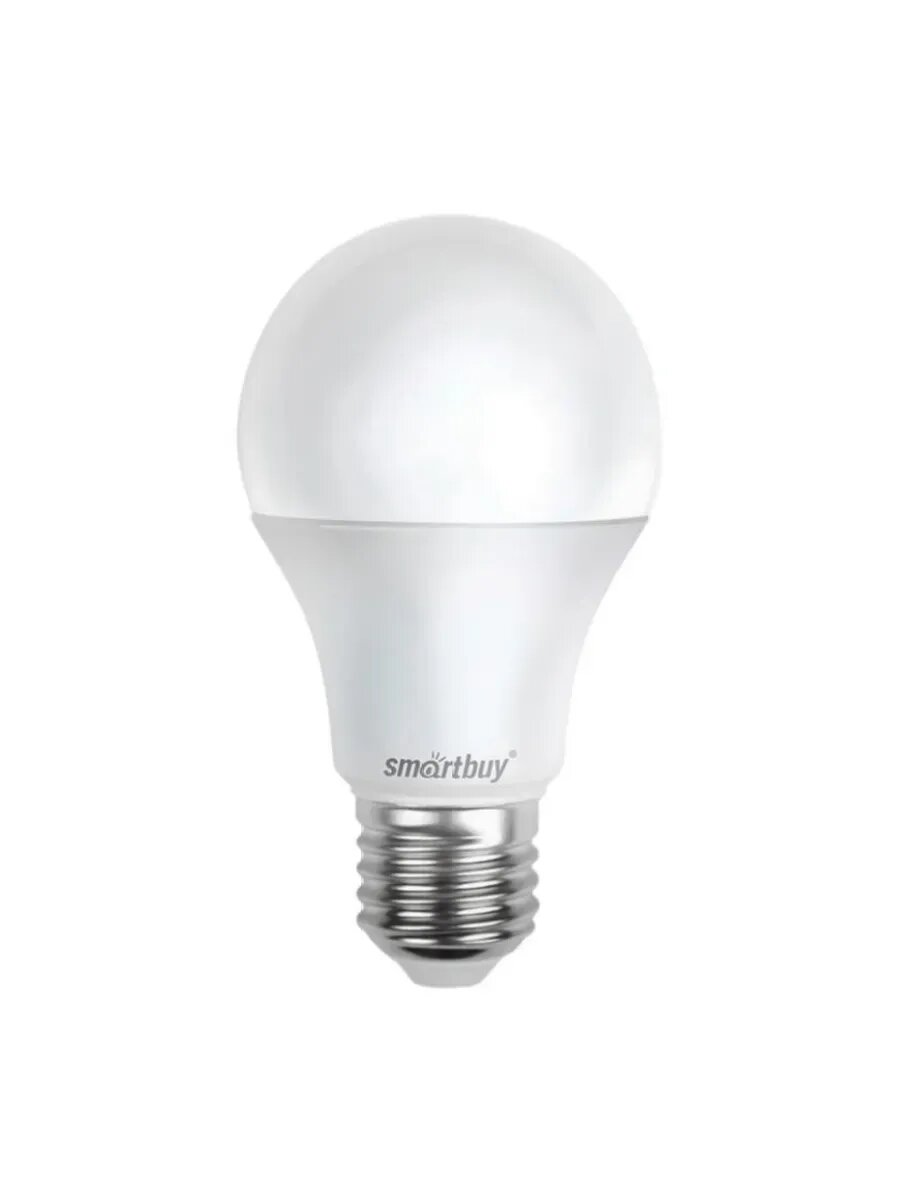 Лампа светодиодная Smartbuy LED E27 груша 7Вт 4000К