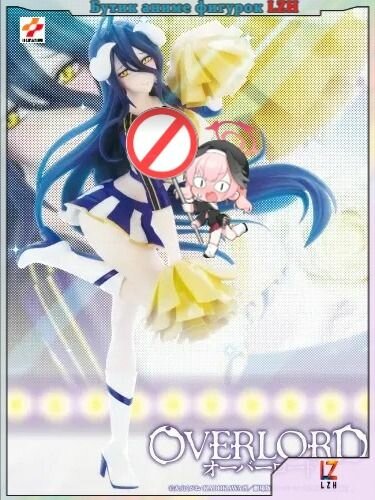 Аниме фигурка KONAMI Альбедо(Albedo) в Masquerade Cheerleader Ver. из "Overlord" 18 см (LZH)