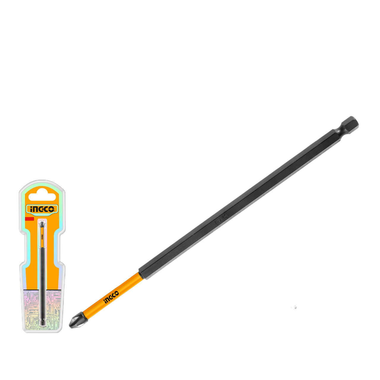 INGCO Ударная бита PH2 250 мм INDUSTRIAL SDBIM71PH2250