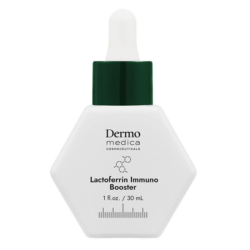 Сыворотка для ухода за кожей Dermomedica Lactoferrin Immuno Booster Serum Сыворотка для кожи, склонной к акне, розацеа, грибковому акне и себорейному дерматиту, 30 мл