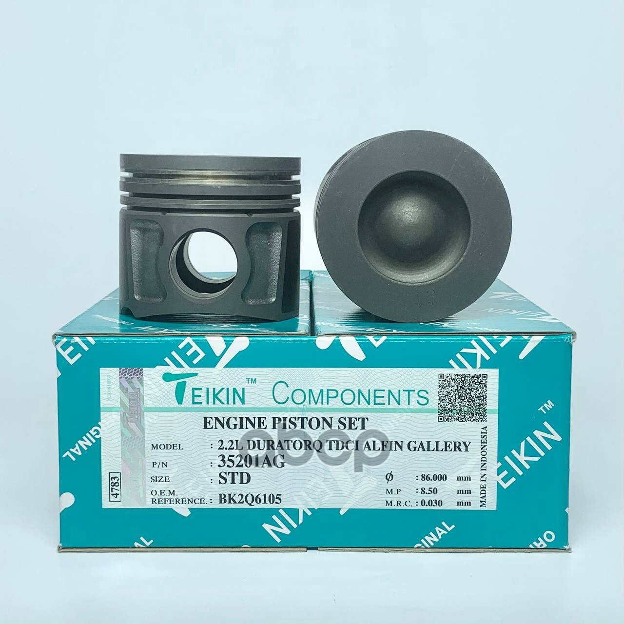 Поршни (к-т 4шт) STD TEIKIN арт. 35201AG STD