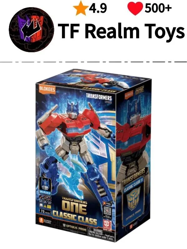 Трансформеры игрушки Optimus Prime - Classic Class 11 - MOVIE ONE - Model Kit Articulado - BLOKEES