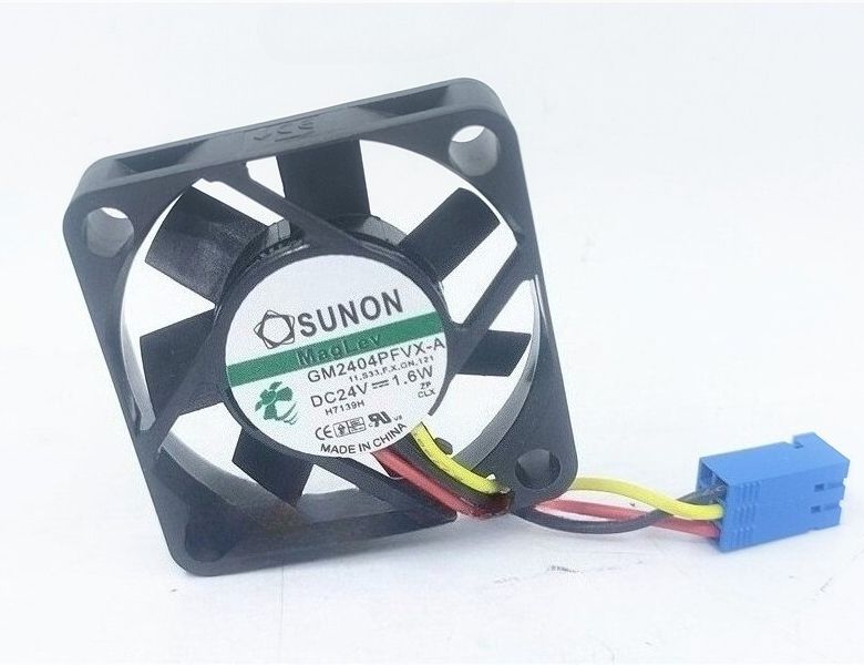 SUNON GM2404PFVX-A 24V 1.6W 40 * 40 * 10mm 4010 3-проводной вентилятор охлаждения -