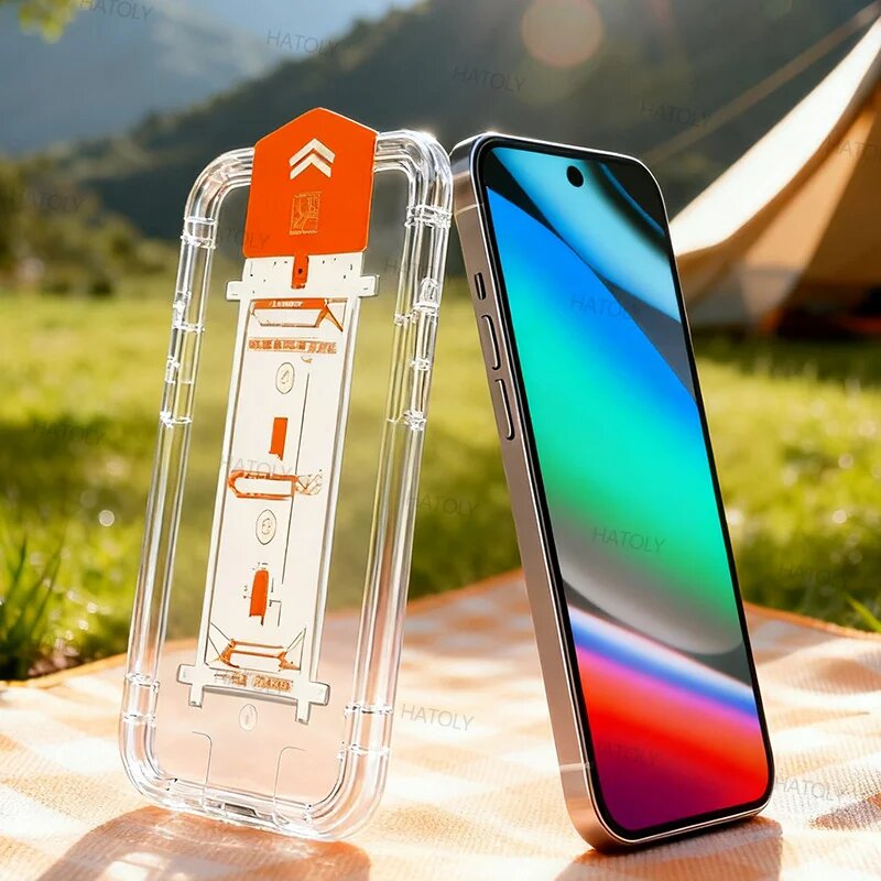 Пылезащитное закаленное стекло для Google Pixel 10, простая установка, защитная 3PCS Tempered Glass