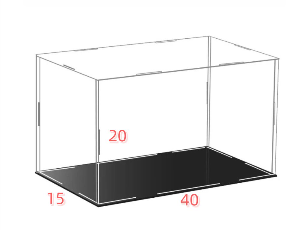 Купол от пыли для румбоксов и сборных моделей 40x15x20