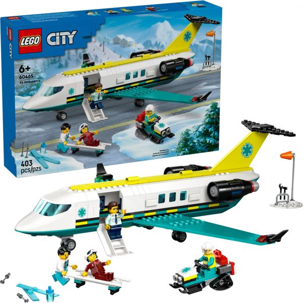 Lego 60465 City Самолёт скорой помощи