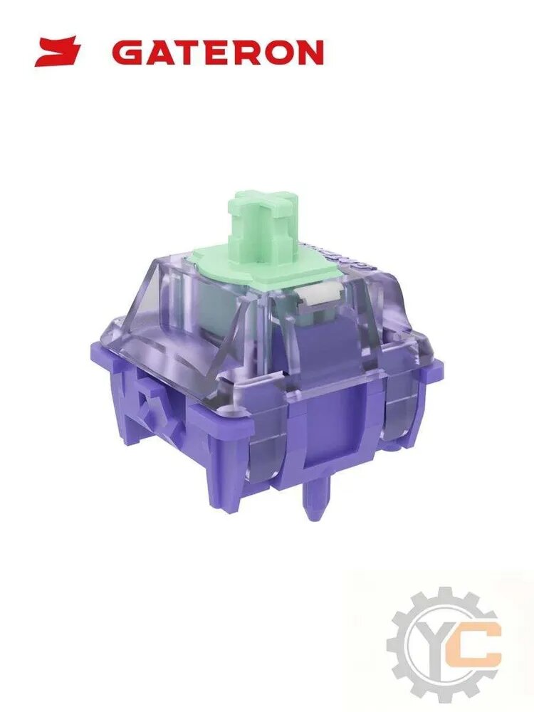 Магнитный бесшумный переключатель клавиатуры GATERON Genty, 10 шт