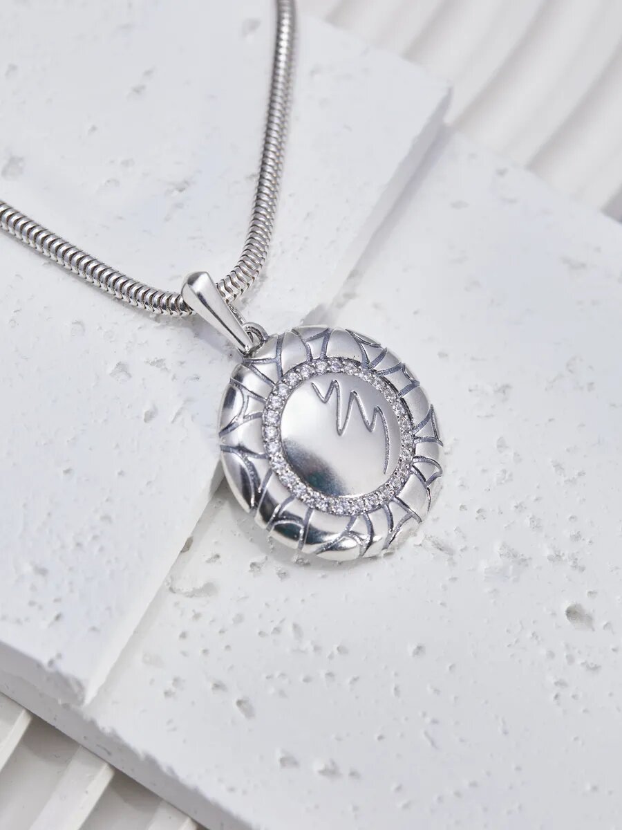 Подвеска БРЮС, серебро, 925 проба, фианит