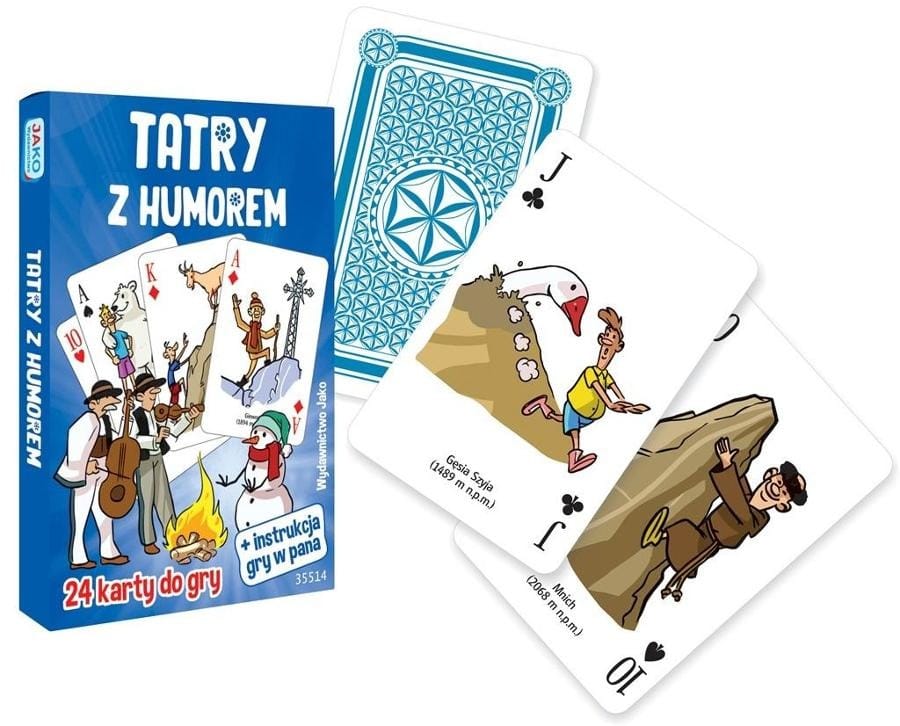 Настольная игра Jako Татры с юмором, игральные карты для детей