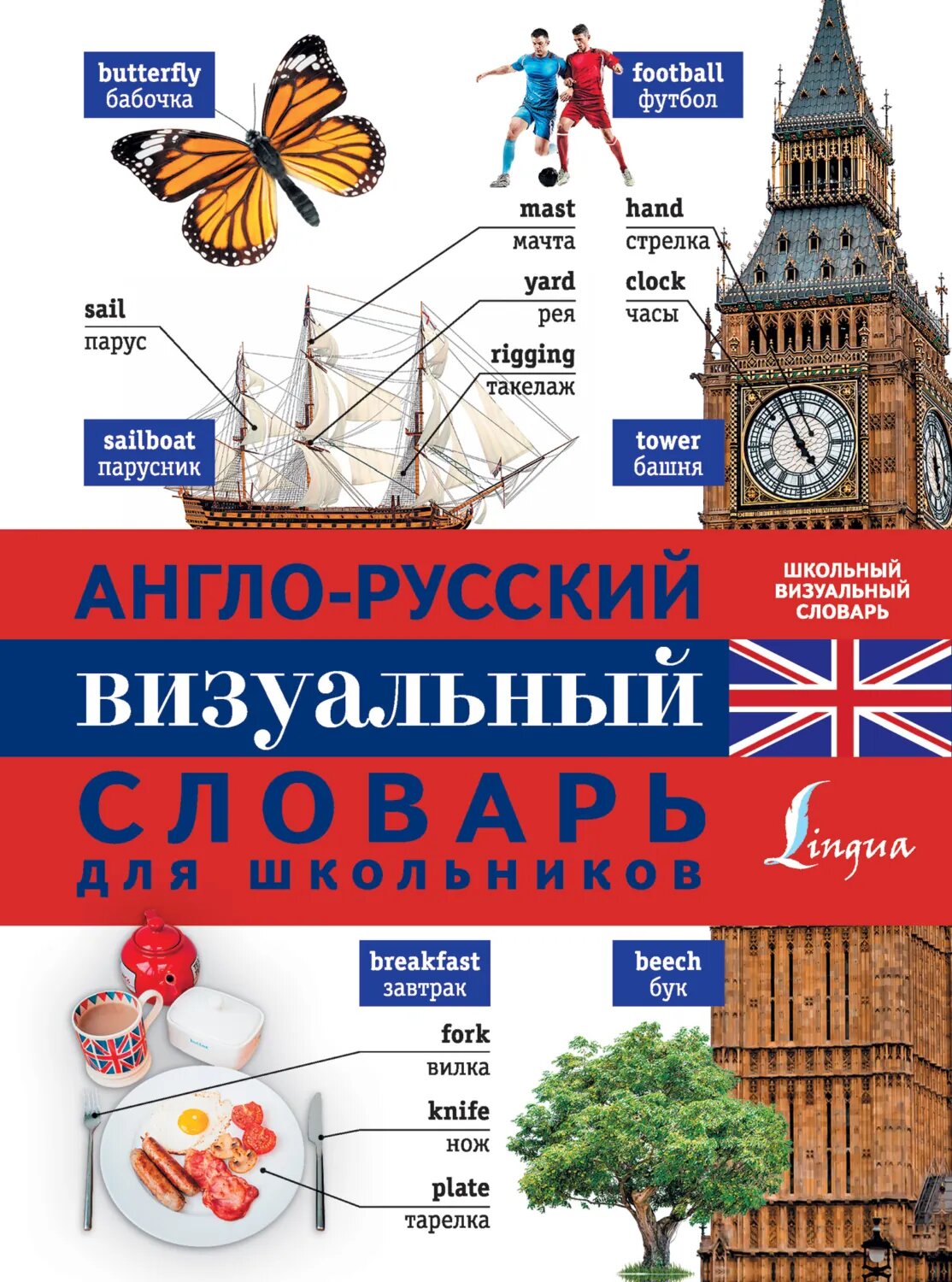 Англо-русский визуальный словарь для школьников [Цифровая книга]