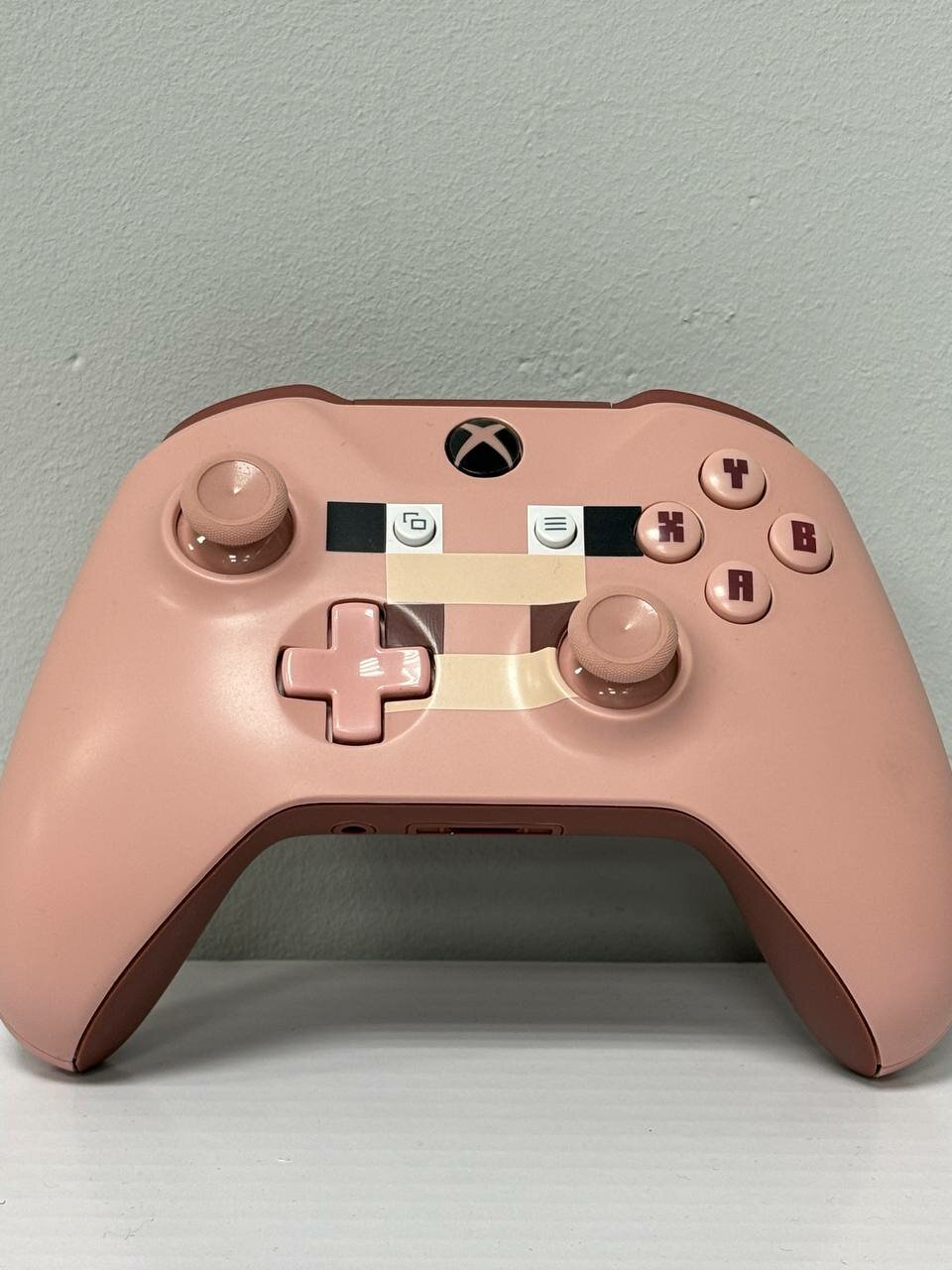 Джойстик Xbox One S/X Controller Wireless Minecraft Pig (OEM в пакете)(SPC)