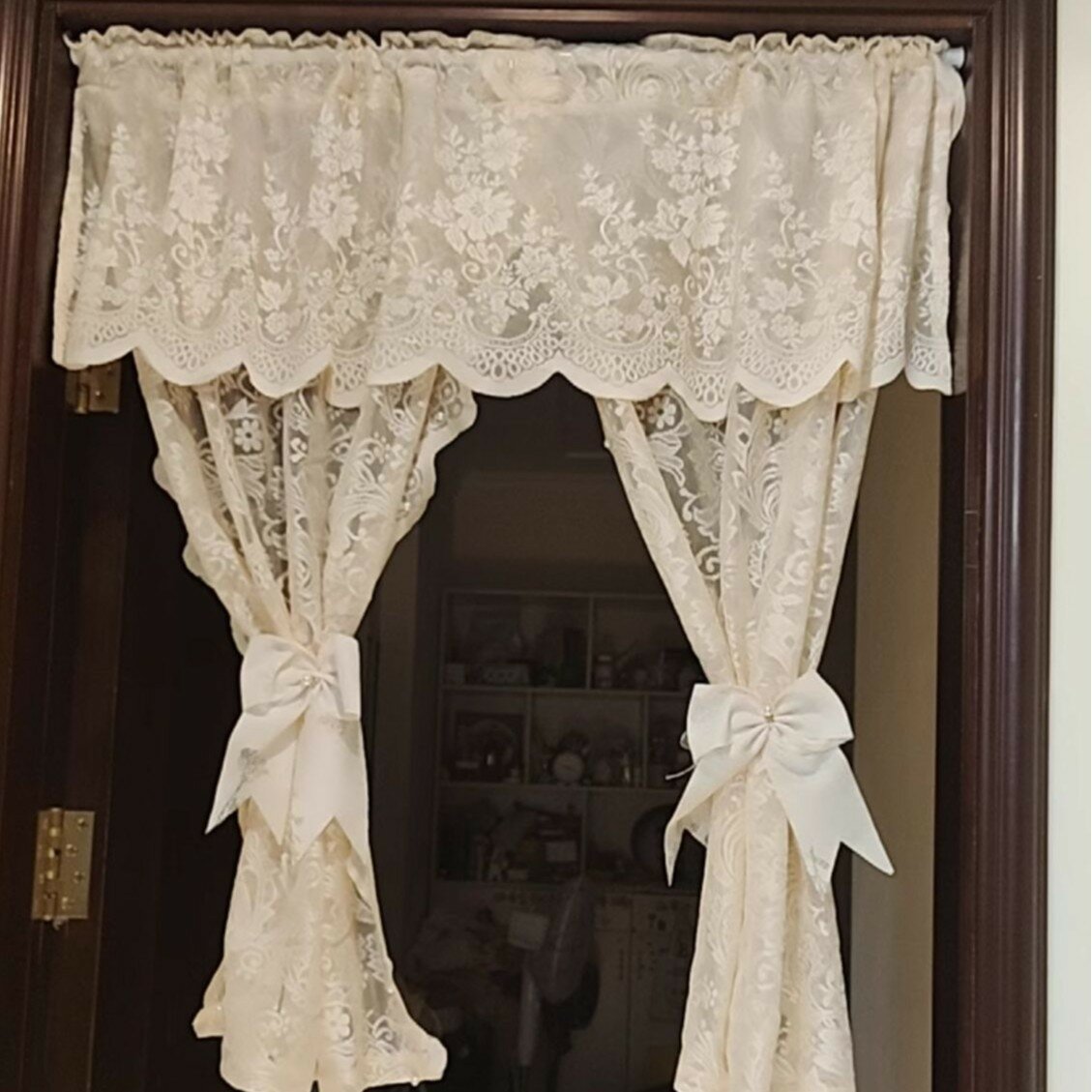 Трансграничная занавеска из жемчужной перьевой ткани для дверей, оконная перегородка в европейском стиле, готовое изделие в скандинавском стиле.